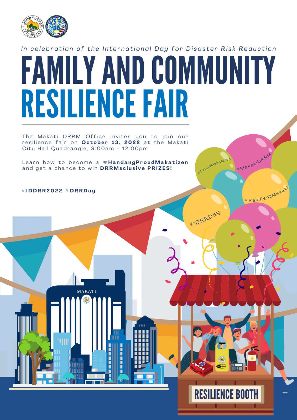 IDDRR 2022: Family and community resilience fair | IDDRR